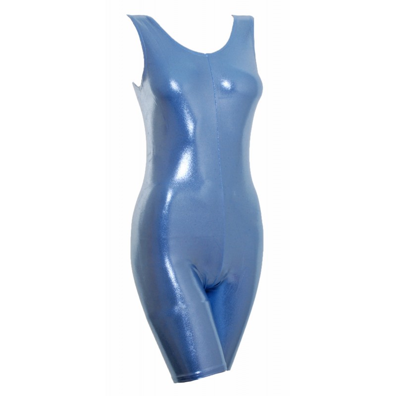 Wholesale Dance - Lexi sleeveless Unitard Liquid Foil - DD-LEX-SHEEN