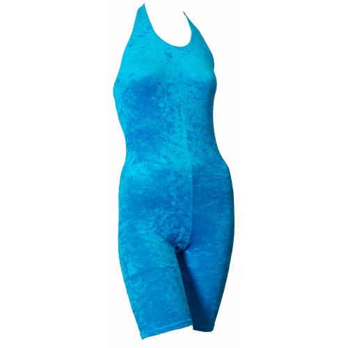 Wholesale Dance - Harriet Sleeveless Halter Neck Unitard Velvet - DD-HARV